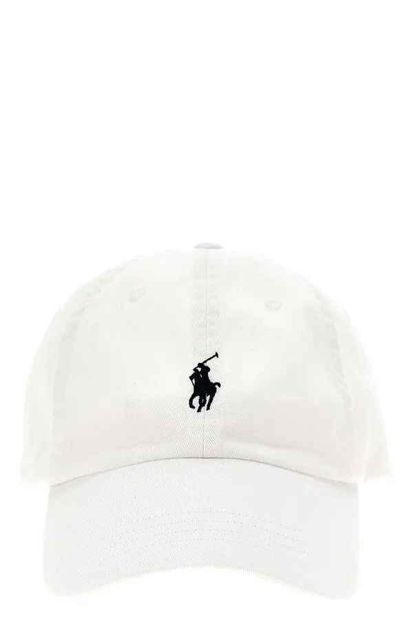 Polo Ralph Lauren Logo Embroidery Cap - White