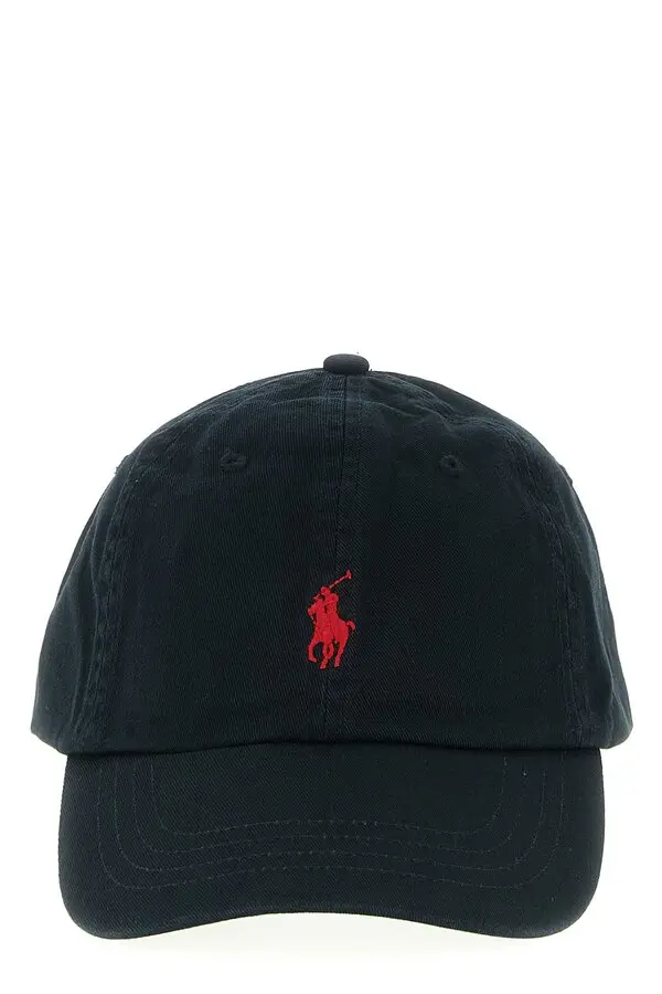 Polo Ralph Lauren Logo Embroidery Cap - Black