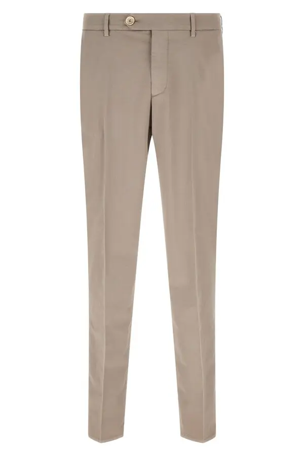 Brunello Cucinelli American Pima Cotton Gabardine Trousers