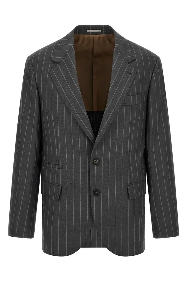 Brunello Cucinelli Pinstripe Blazer
