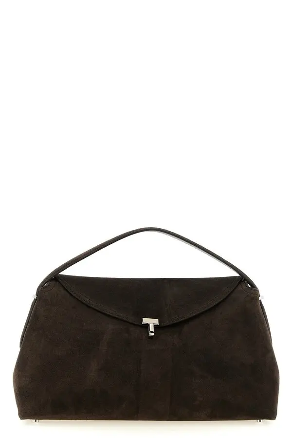 TOTEME T-lock Handbag - Brown