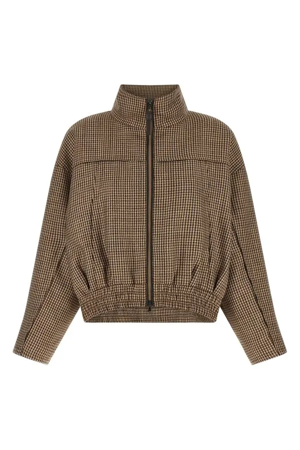 Brunello Cucinelli Shiny Zipper Pull' Jacket