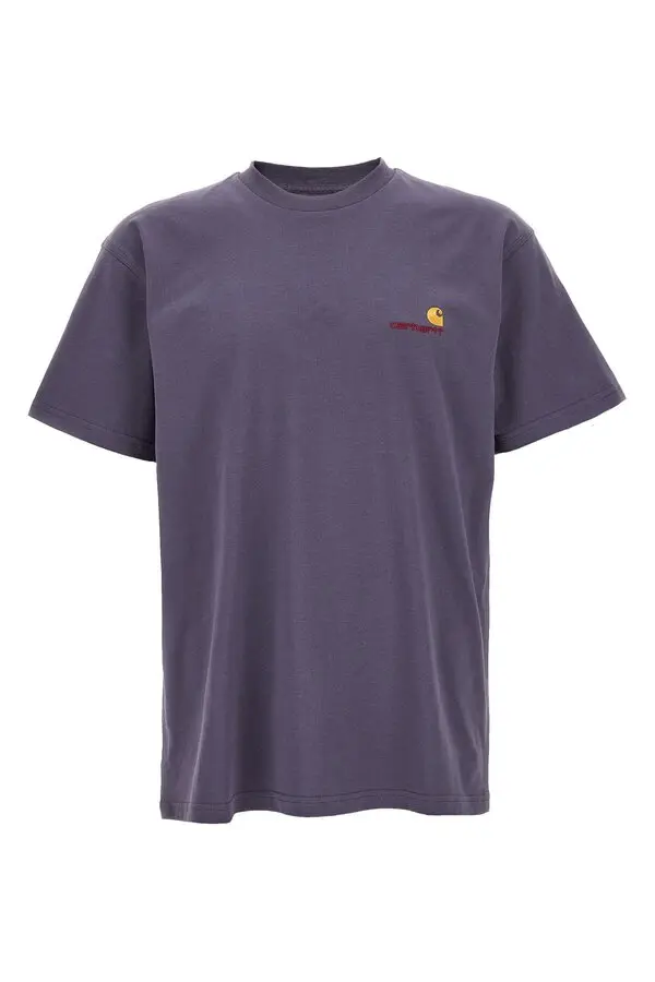 Carhartt Work In Progress American Script' T-shirt - Purple