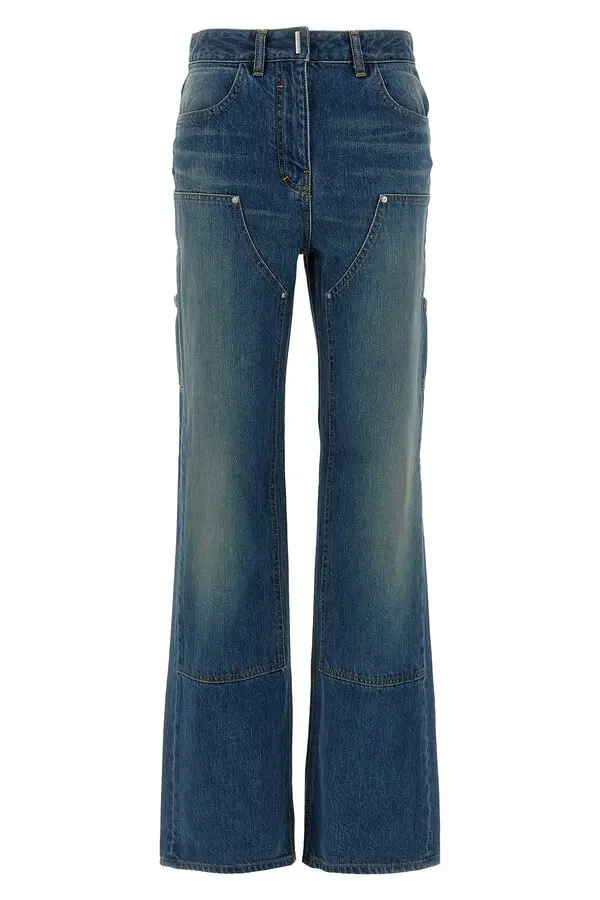 Givenchy Wide Leg Denim Jeans