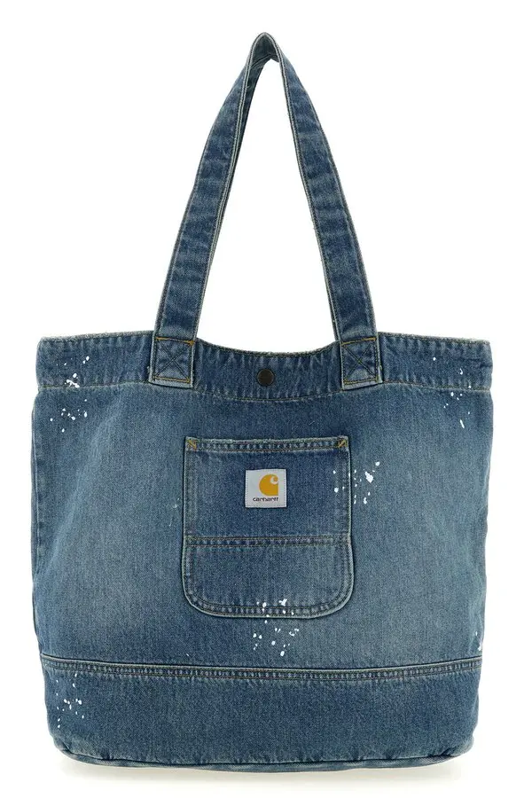 Carhartt Work In Progress Denim Tote' Shopping Bag