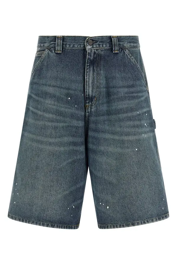 Carhartt Work In Progress Og Single Knee Denim Shorts