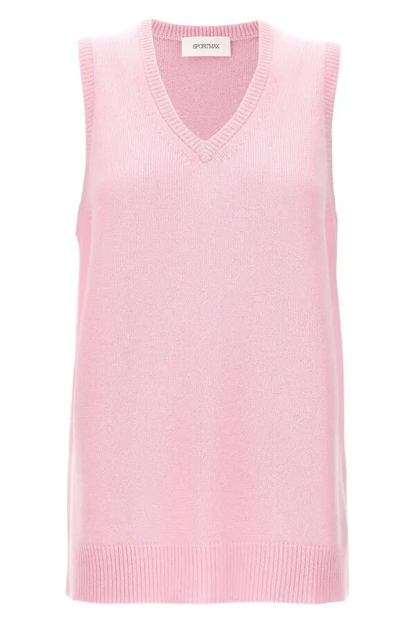 Sportmax Gimmy Vest - Pink