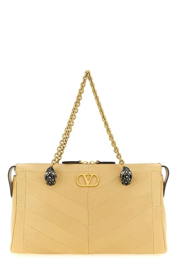 Valentino Garavani Panthea' Shoulder Bag - Beige