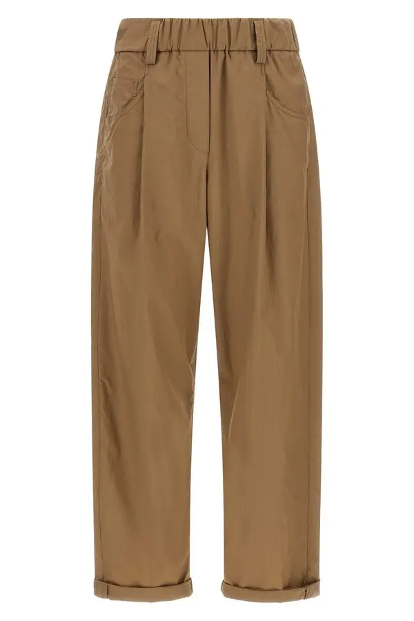 Brunello Cucinelli Poplin Track Pants