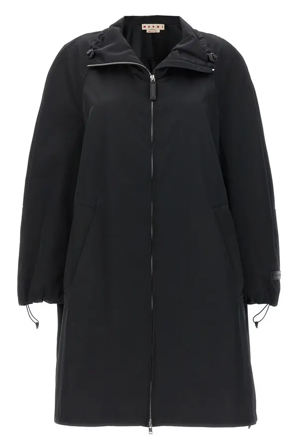 Marni Satin Technical Fabric Parka