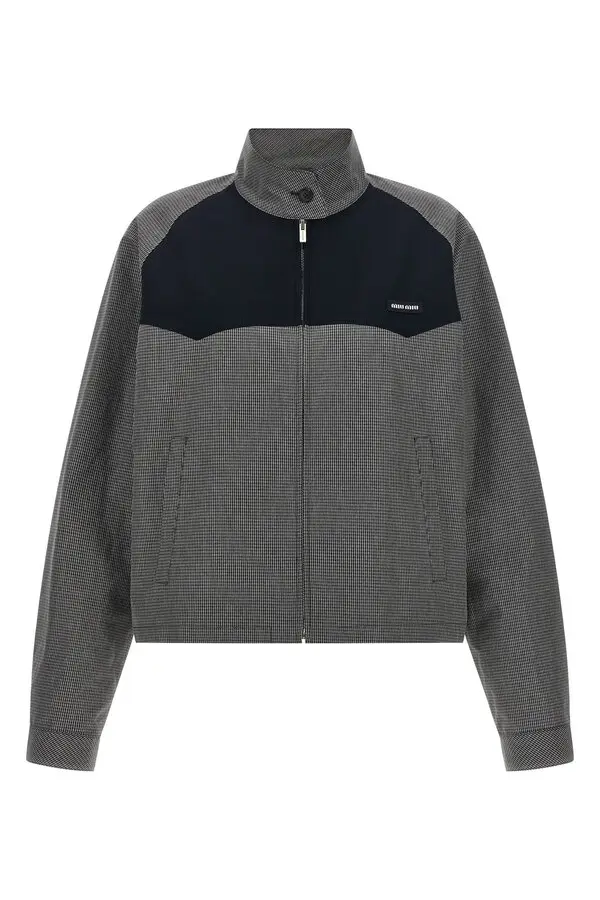 Miu Miu Blouson Vichy Check