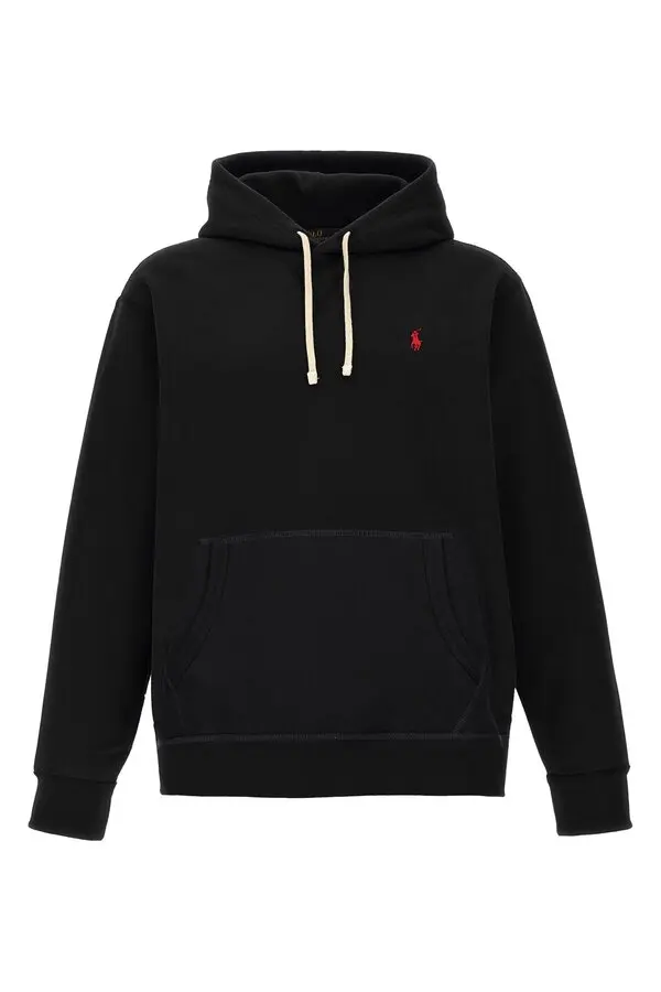 Polo Ralph Lauren Logo Hoodie - Black