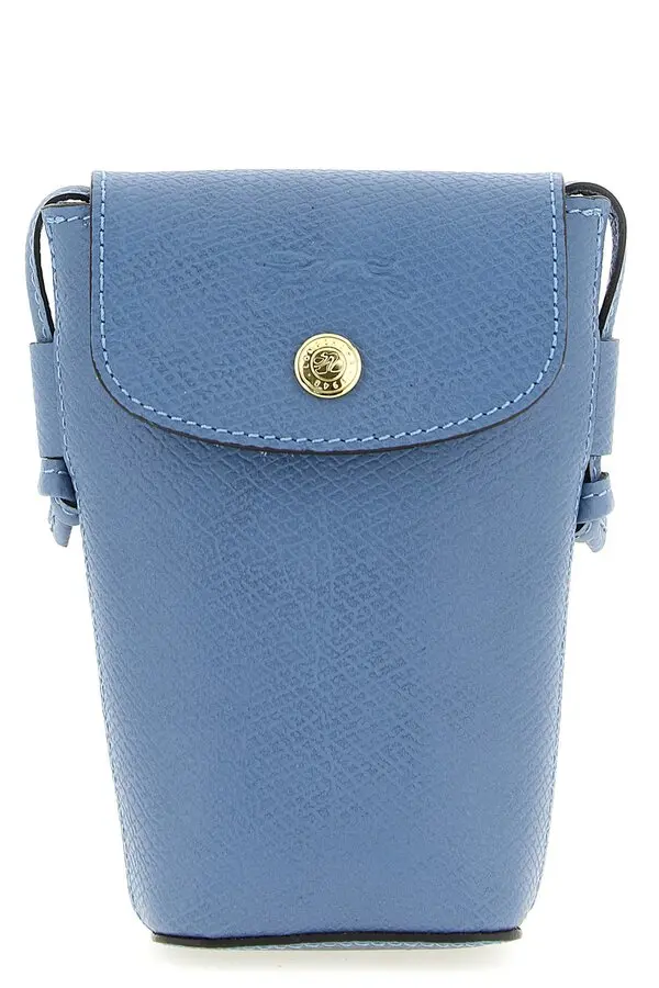 Longchamp Pure' Smartphone Holder - Light Blue