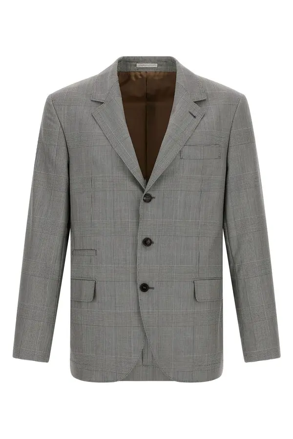 Brunello Cucinelli Prince Of Wales Blazer