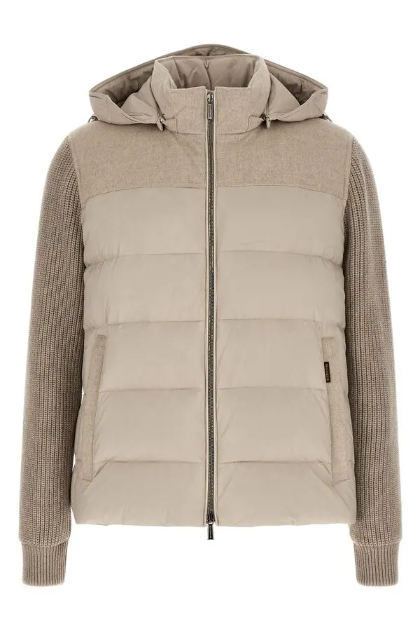 MOORER Allori' Down Jacket - Beige