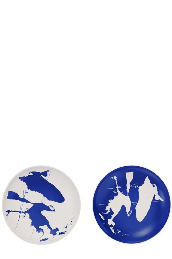 CASSINA Le Monde De Charlotte Perriand Neige' 2 Dinner Plate Set ⌀ 27 - Multi