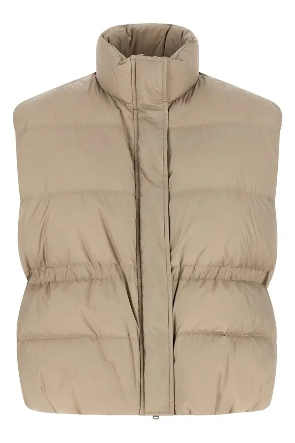 Brunello Cucinelli Quilted Water-repellent Vest - Gray