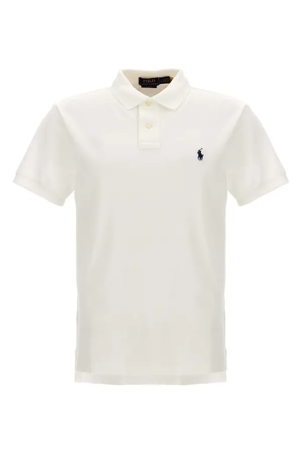 Polo Ralph Lauren Logo Polo - White