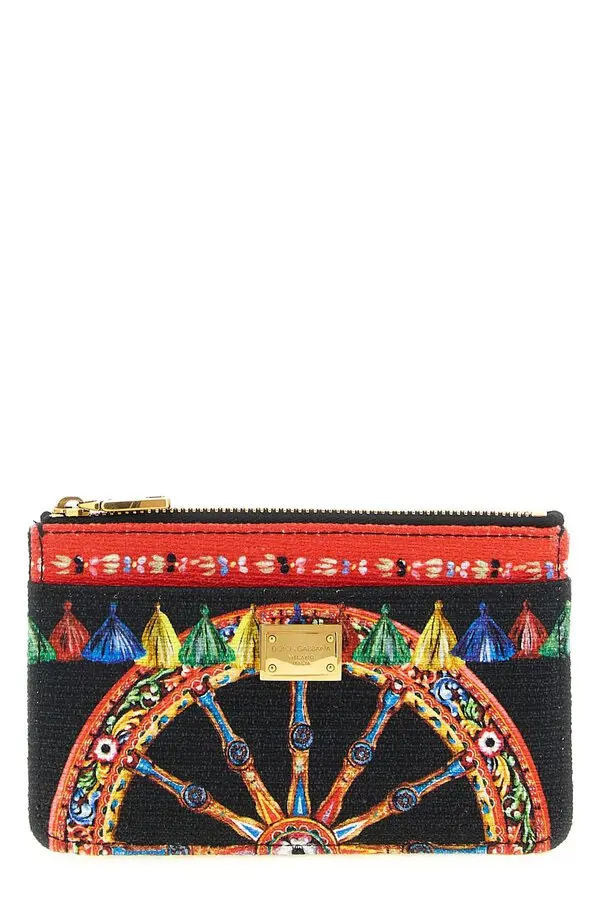 Dolce & Gabbana Carretto' Card Holder - Multi