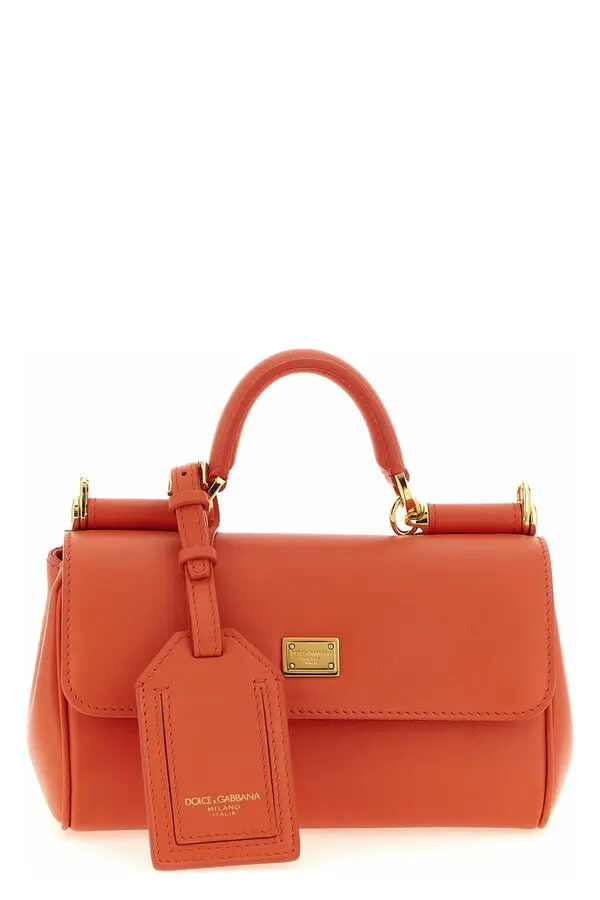 Dolce & Gabbana My Sicily Mini Handbag - Orange