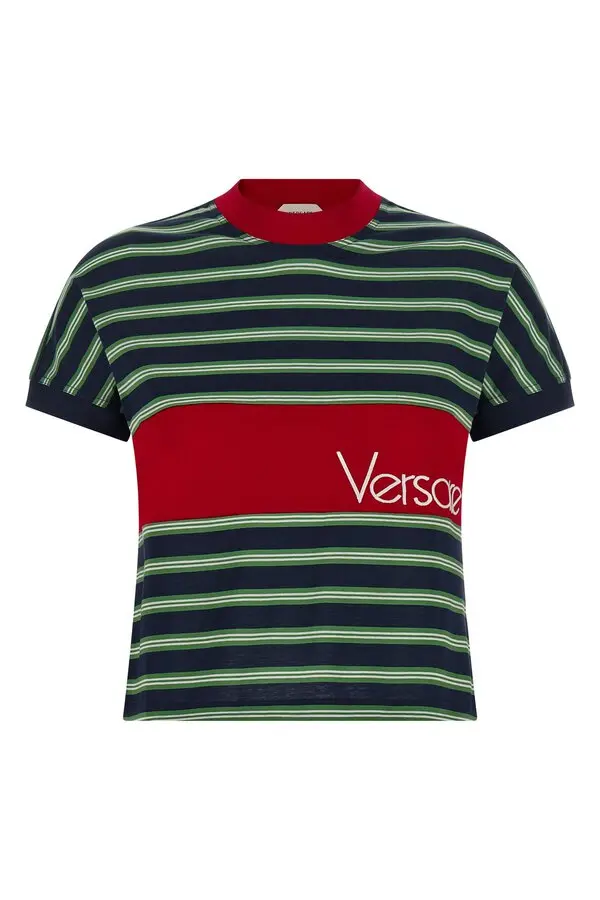 Versace Intarsia T-shirt - Multi