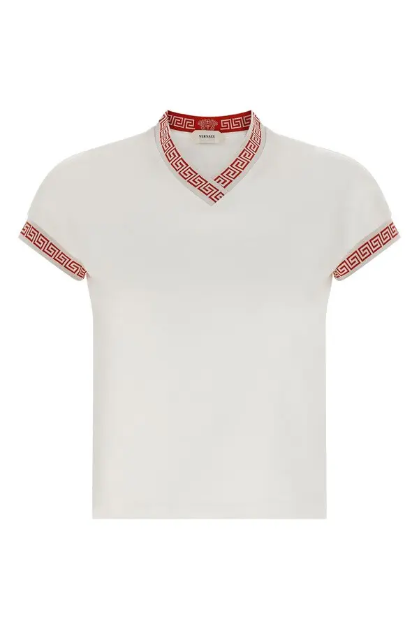 Versace Greca And Medusa T-shirt - Red