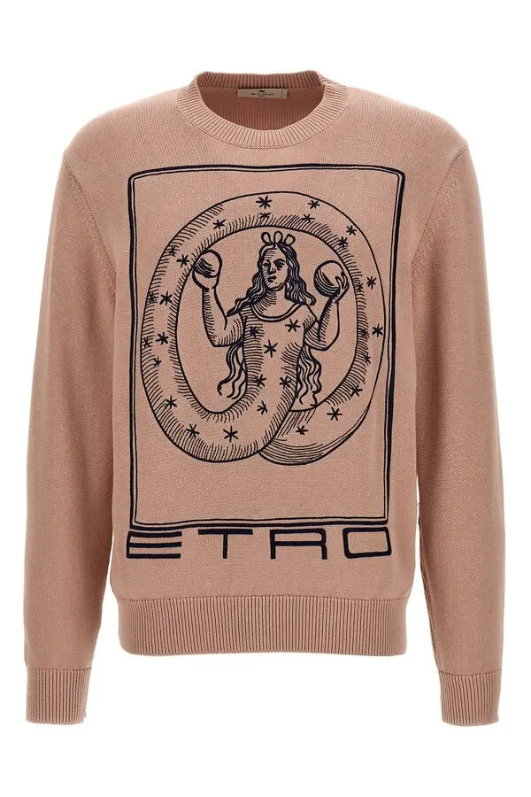 Etro Logo Embroidery Sweater