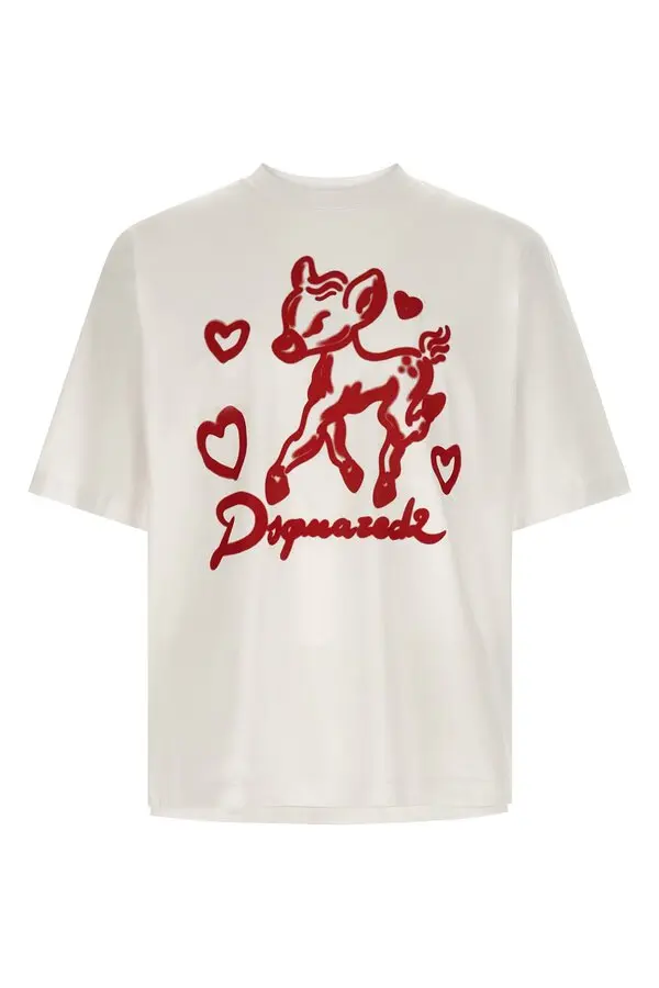 Dsquared2 Printed T-shirt - Red