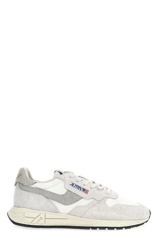 AUTRY Reelwind Suede And Nylon Sneakers - Gray