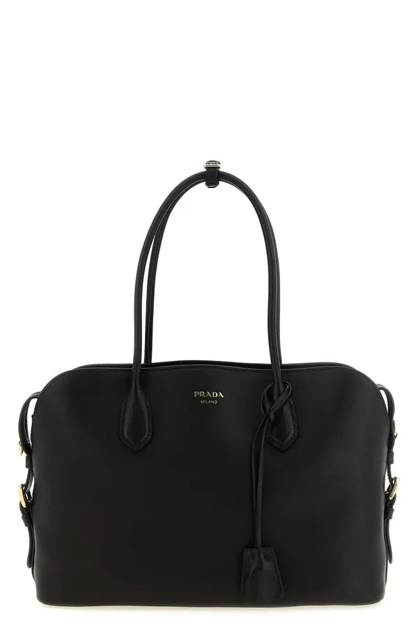 Prada Large Leather Shopping Bag