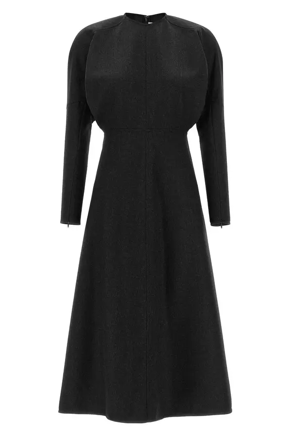 Victoria Beckham Dolman' Dress - Gray