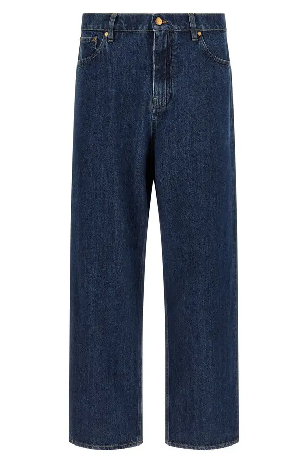 JIL SANDER Straight Leg Denim Jeans