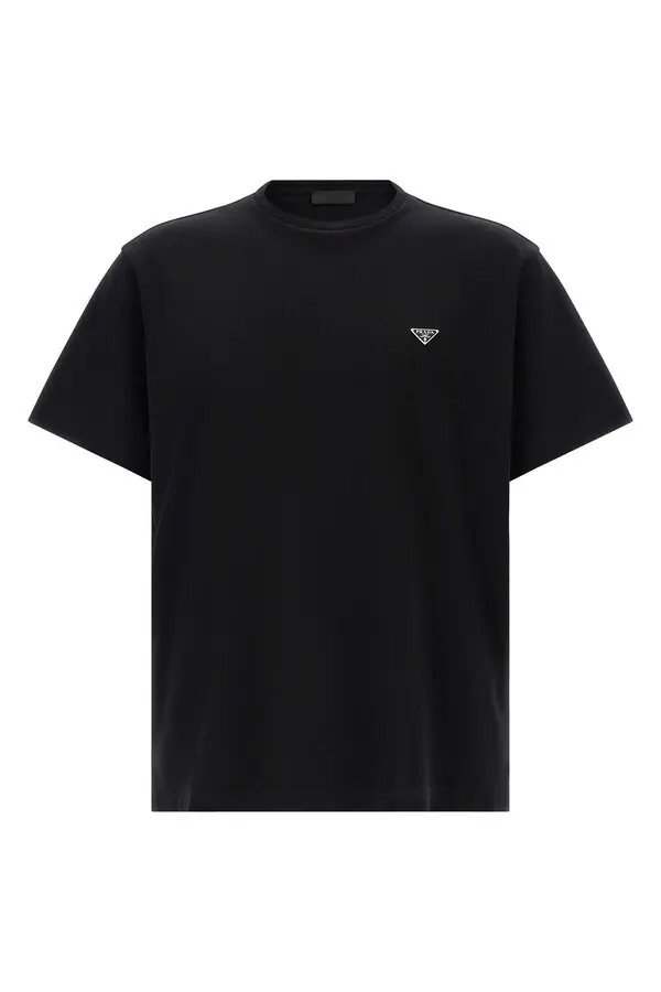 Prada Triangle Logo T-shirt