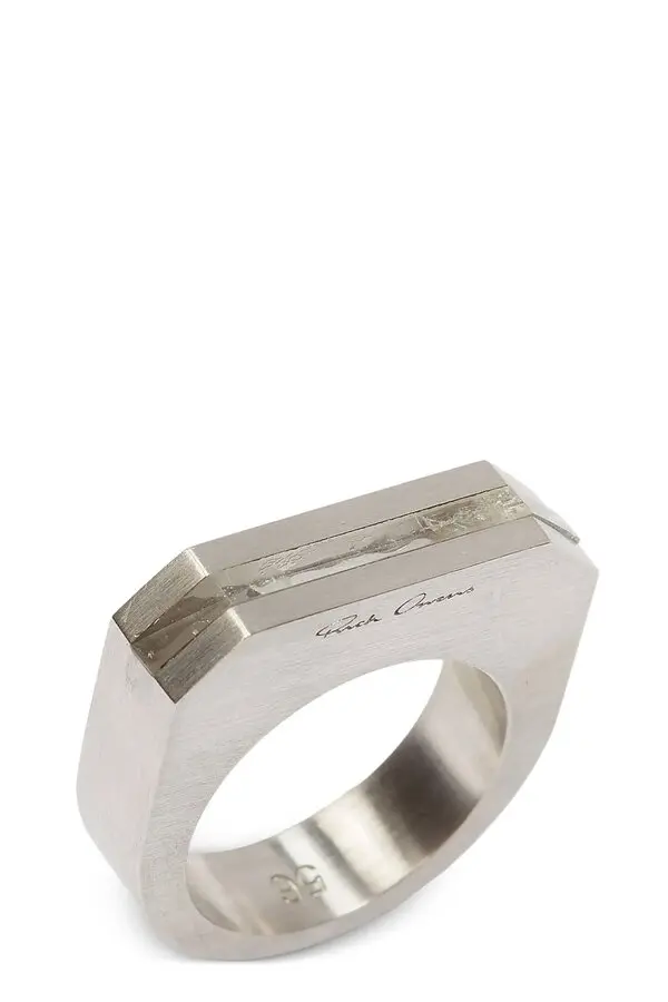 Rick Owens Crystal Hollywood' Ring