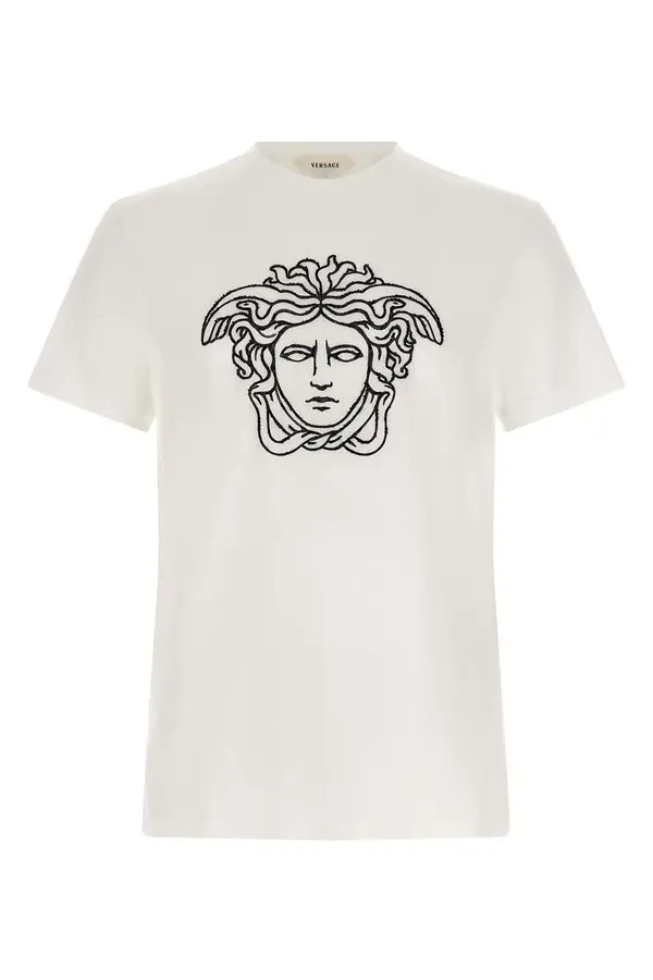 Versace Medusa' T-shirt - White/black