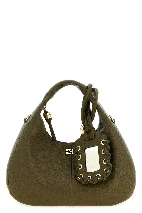 GANNI Mini Hobo' Handbag - Green