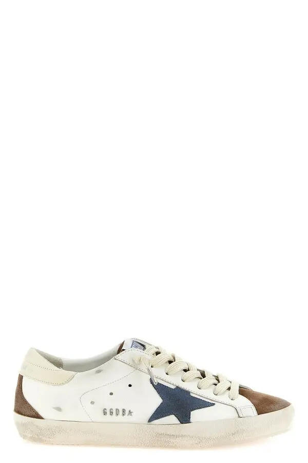 GOLDEN GOOSE Super Star Leather Sneakers - Multi