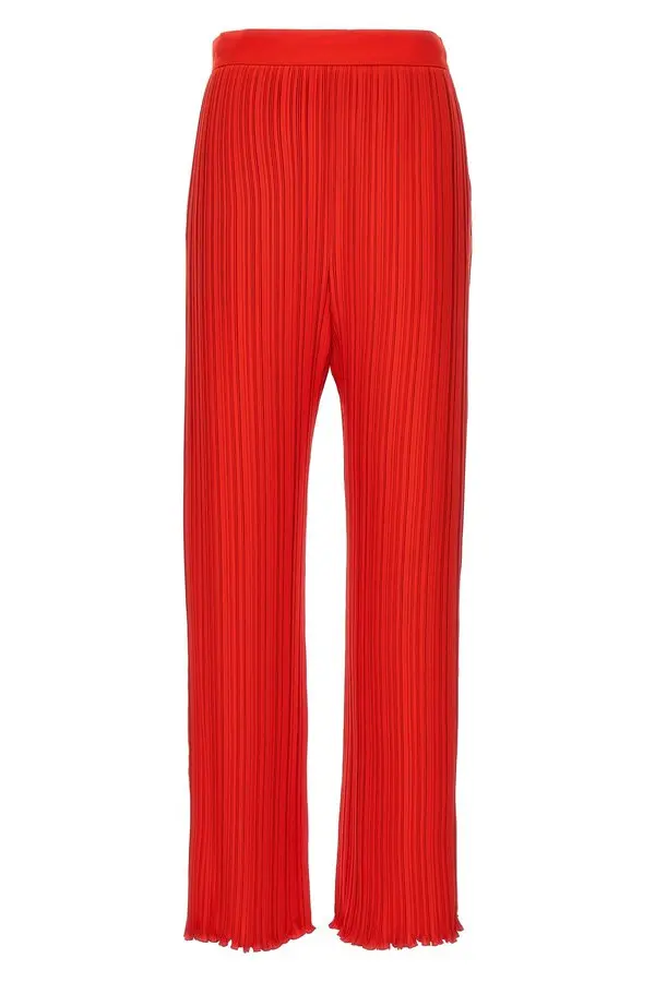 LANVIN Pleated Wide Leg Trousers