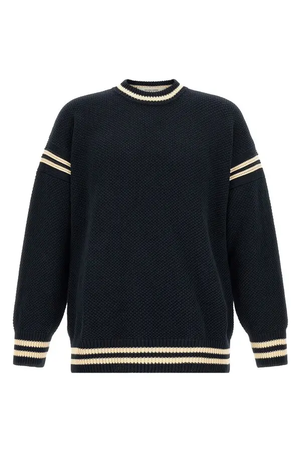 GOLDEN GOOSE Reynard Cotton Sweater - Blue