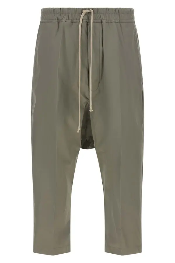 Rick Owens Drawstring Cropped Trousers