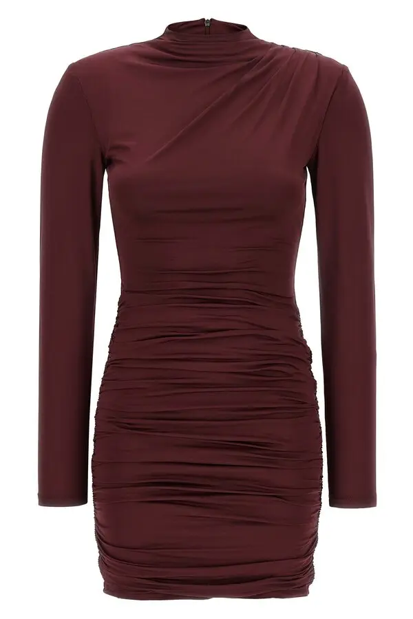 ROTATE BY BIRGER CHRISTENSEN Draped Mini Dress