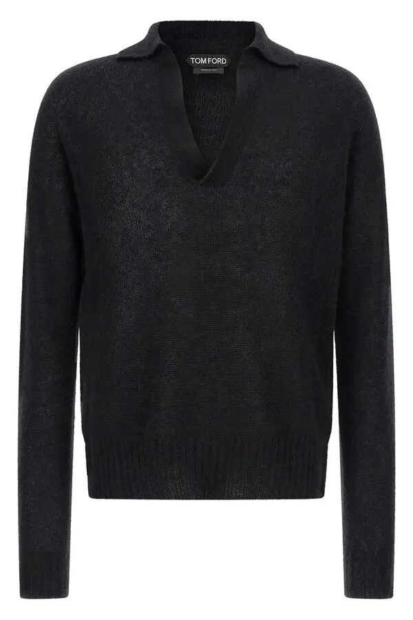 TOM FORD Cashmere And Silk Polo Shirt