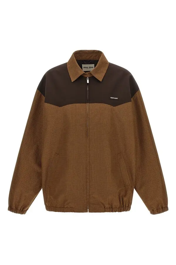 Miu Miu Vichy Blouson