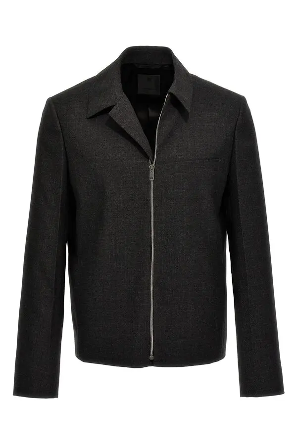 Givenchy Structured Wool Blouson