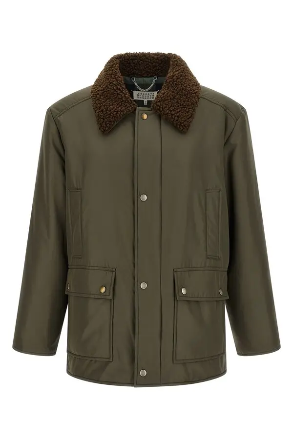 MAISON MARGIELA Parka With Shearling Collar