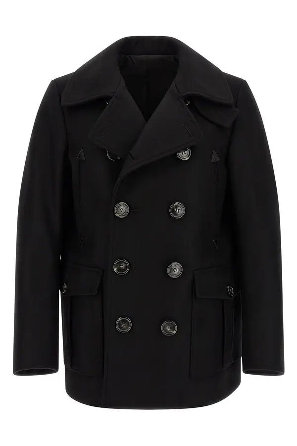 Dsquared2 Double-breasted Wool Coat