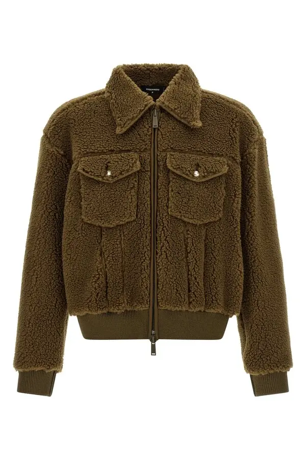 Dsquared2 Teddy Jacket - Brown