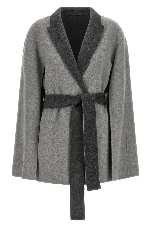 Alberta Ferretti Cardigan With Cape Sleeves