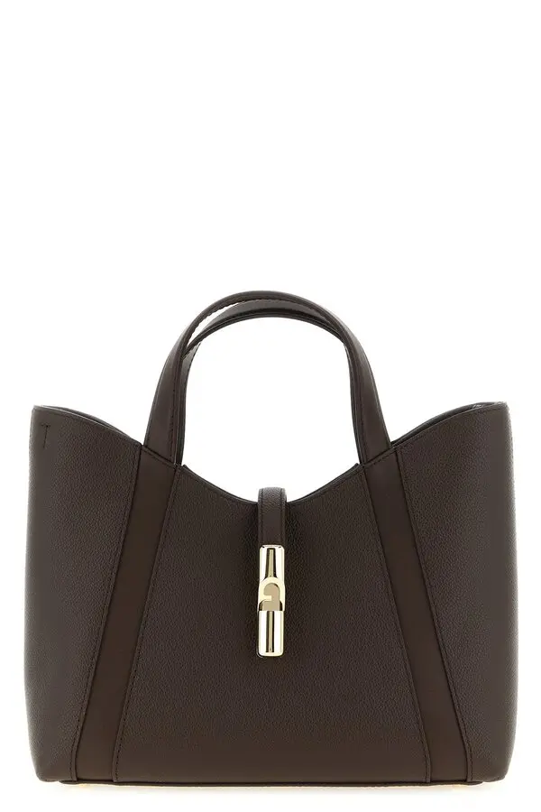 Furla Goccia S Leather Tote Bag