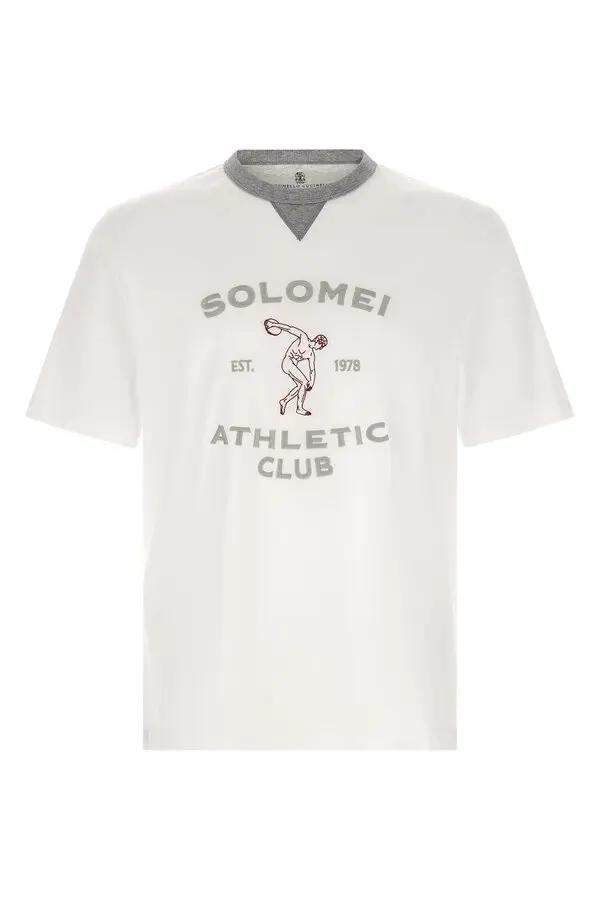 Brunello Cucinelli Solomei Athletic Club' T-shirt